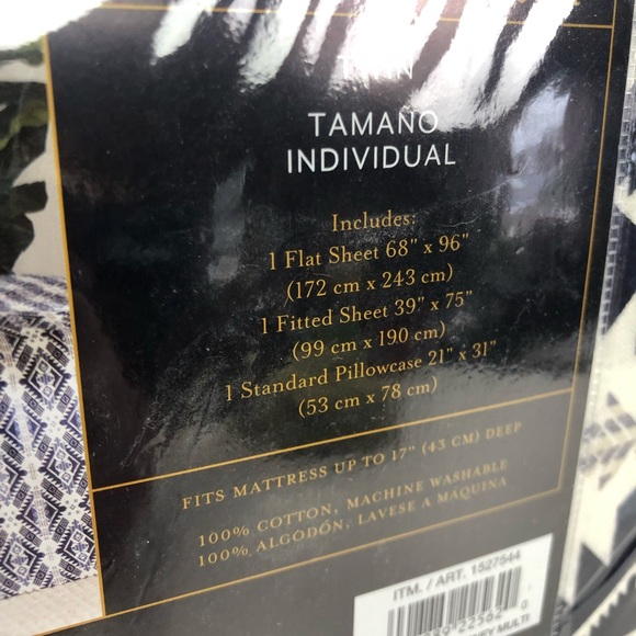 Pendleton | Bedding | Pendleton 0 Cotton Flannel 3 Pc Twin Sheet Set ...